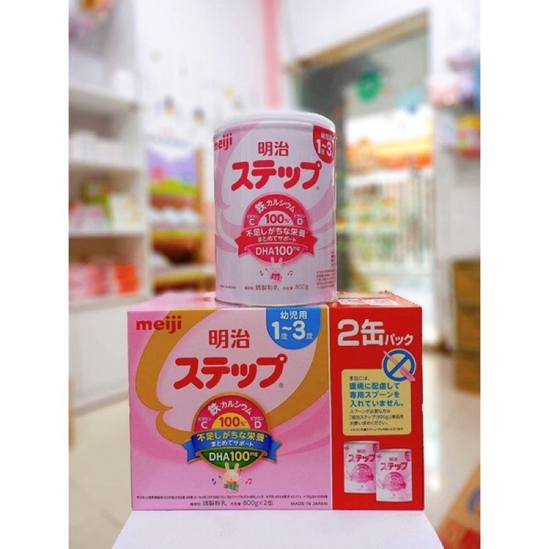 Combo 2 hộp sữa Meiji nội địa Nhật số 1-3 (800g*2) | Shopee Việt Nam