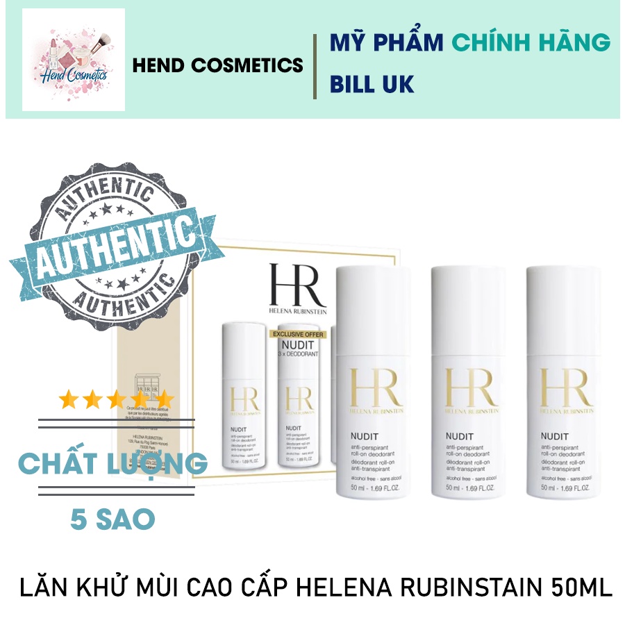 Lăn khử mùi cao cấp HR 50ml | Shopee Việt Nam