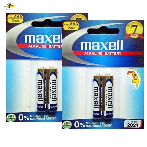 Pin Maxell alkaline AAA 1.5V LR03(GD)2B | Shopee Việt Nam