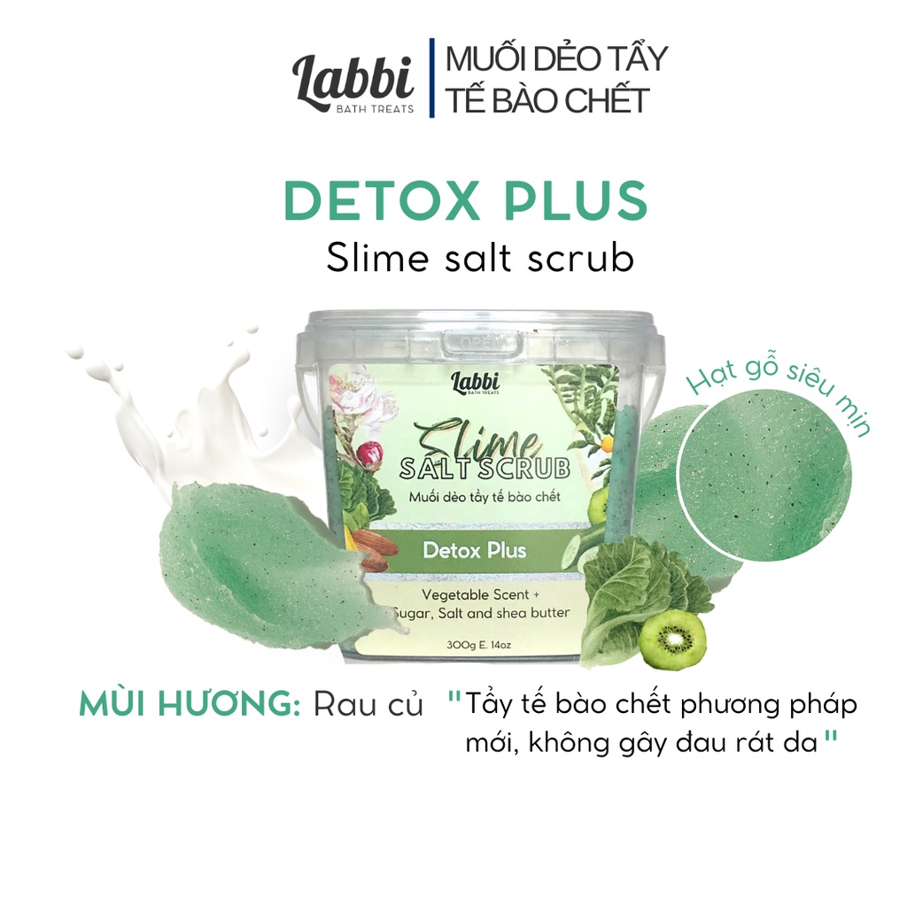 TỔNG HỢP [Labbi] Slime salt scrub / Muối dẻo tẩy tế bào chết / Body ...