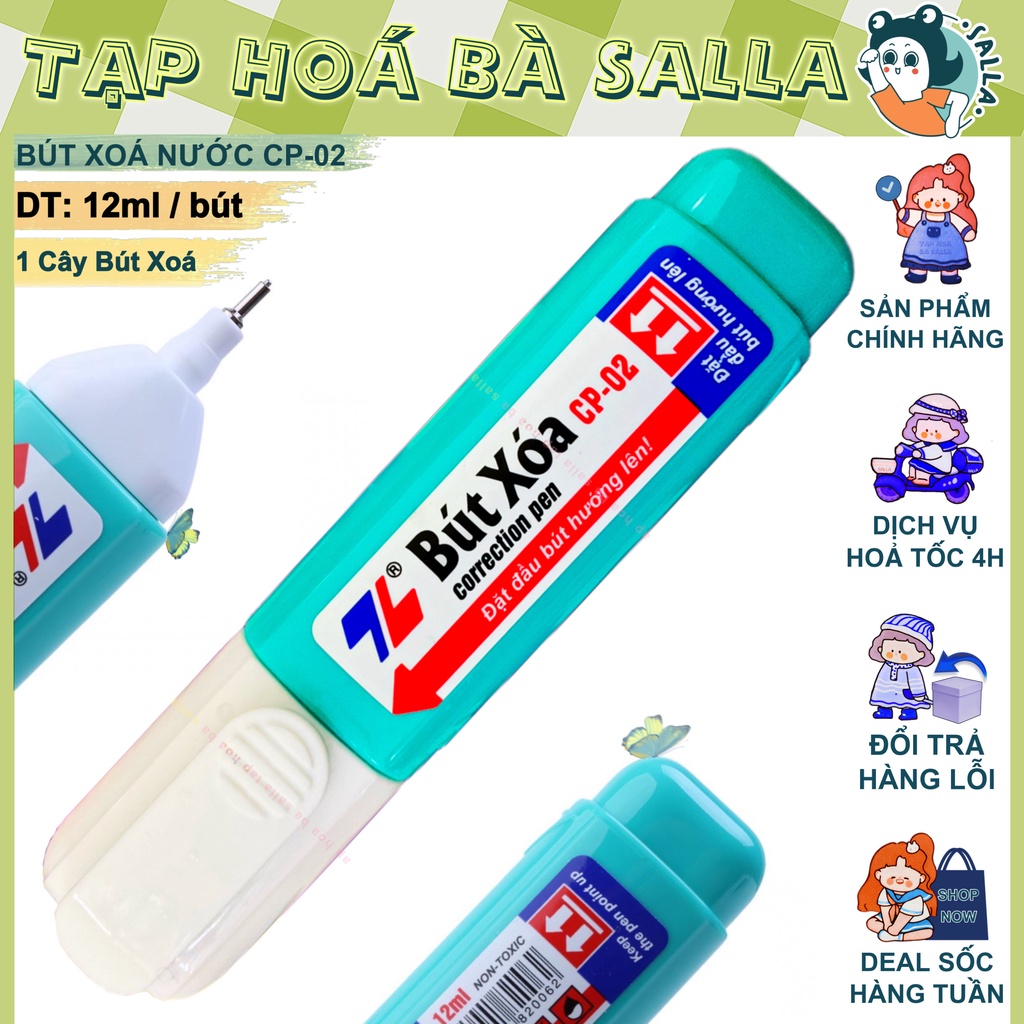 1 Cây Bút Xoá Nước TL - CP02 (12ML) | Shopee Việt Nam