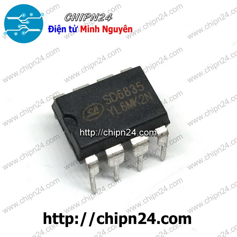 [1 con] (DIP) IC SD6835 DIP-8 (SD 6835) | Shopee Việt Nam