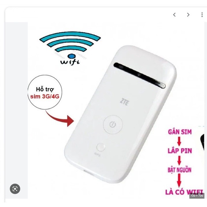 Bộ Phát Wifi 3G 4G ZTE MF65 Kết Nối Internet Tốc Độ Cao Ổn Định Hiện Nay | Shopee Việt Nam