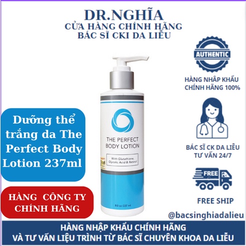 [HÀNG NHẬP KHẨU CHÍNH HÃNG] Sữa Dưỡng Thể Trắng Da The Perfect Body ...