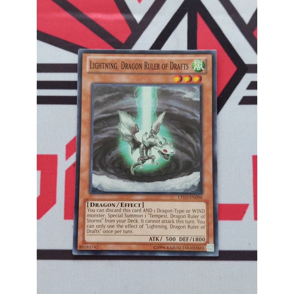 [ Đỗ Lạc Shop ] Thẻ Bài Mint90 Yugioh Monster Lightning, Dragon Ruler of Drafts - LTGY-EN098 ...