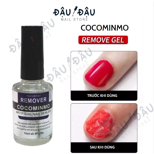 Nước phá gel Cocominmo Chính hãng - Phá gel lạnh không nóng móng ...