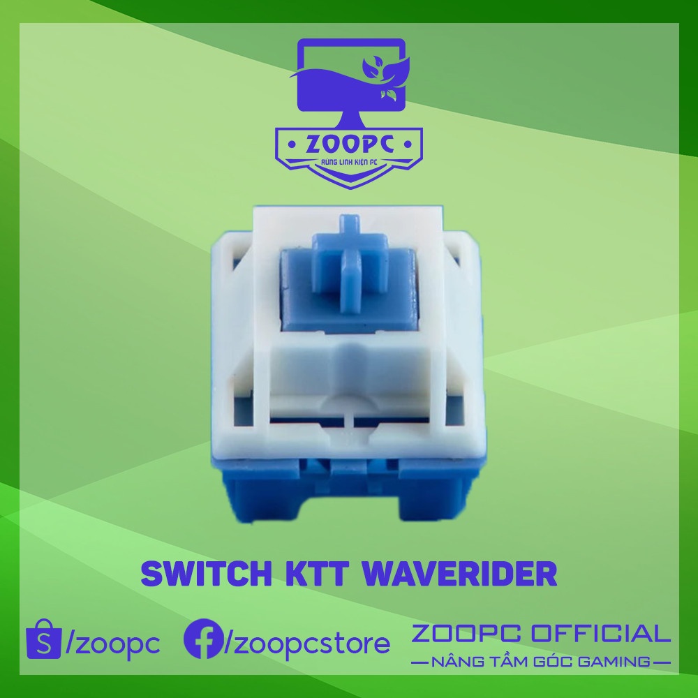 Switch KTT Waverider Tactile 5 Pin- Có hỗ trợ Lube | Shopee Việt Nam