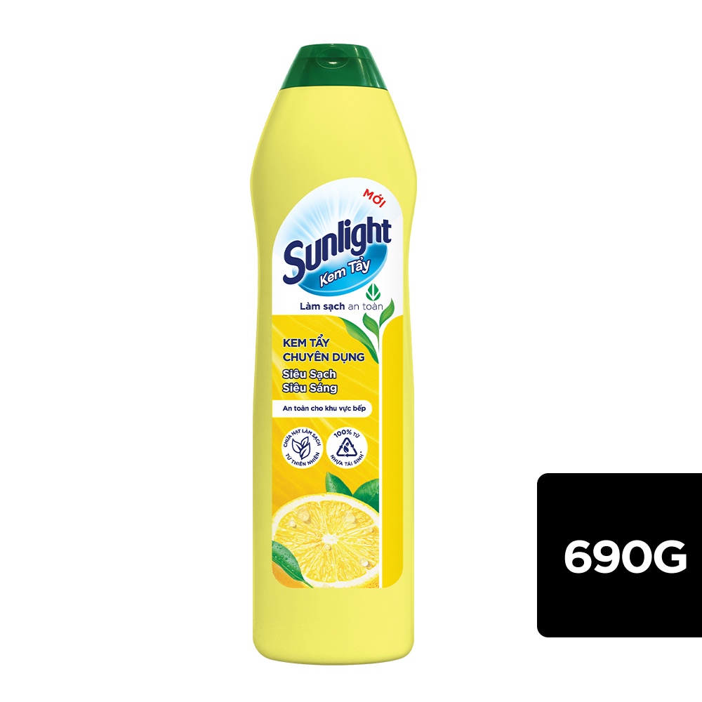 Kem Tẩy Đa Năng sunlight Hương Chanh Chai 690G | Shopee Việt Nam