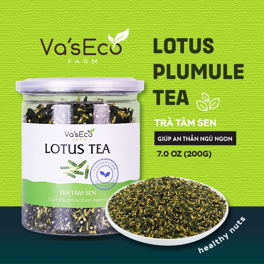 Trà tâm sen khô Va'sEco Farm | Shopee Việt Nam