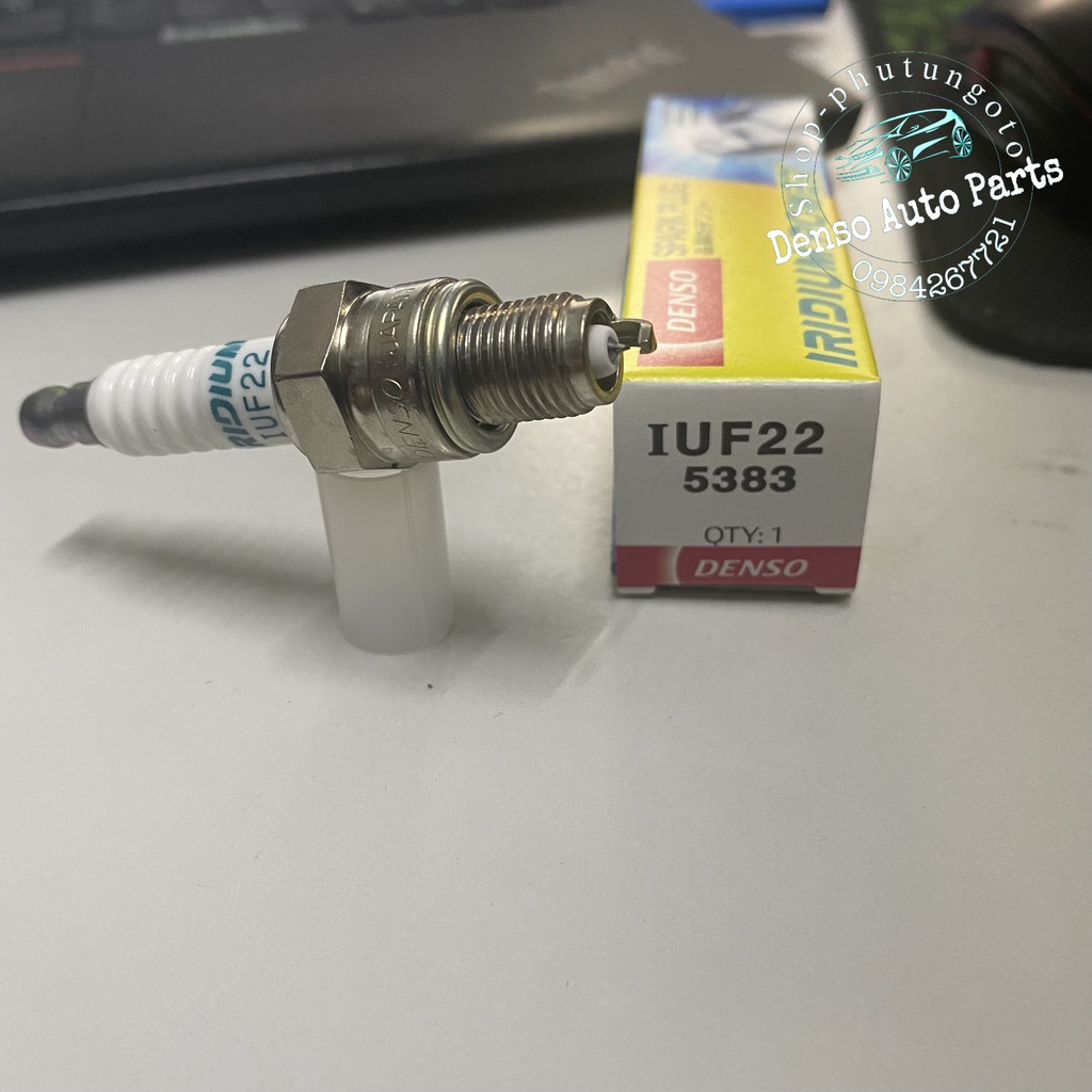 Bugi Denso IUF22 cho Dream, Wave, Sirius, Jupiter, Future, Viva ...