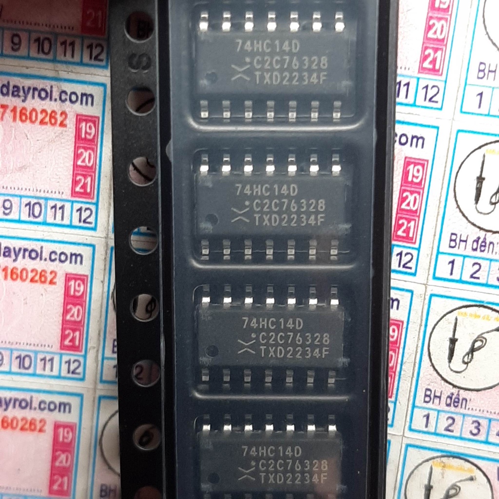 5 cái IC logic 74HC14D HC14D SOP-14 chính hãng | Shopee Việt Nam