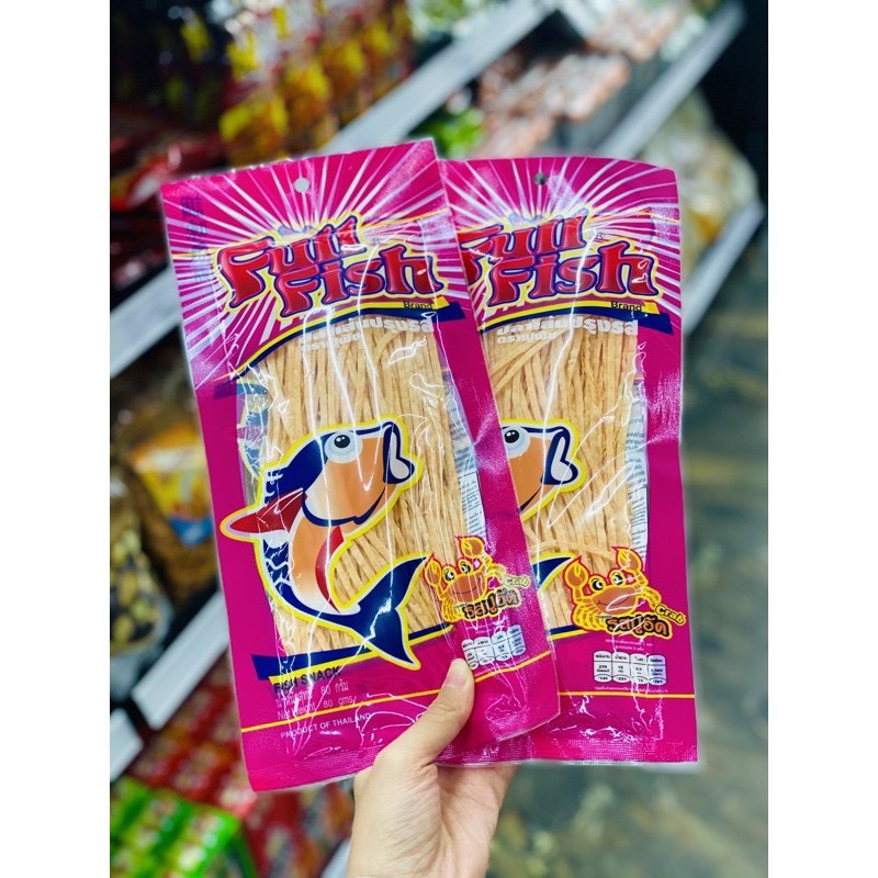 Snack Cá Full Fish Vị Cay, BBQ, Cua 70g | Shopee Việt Nam