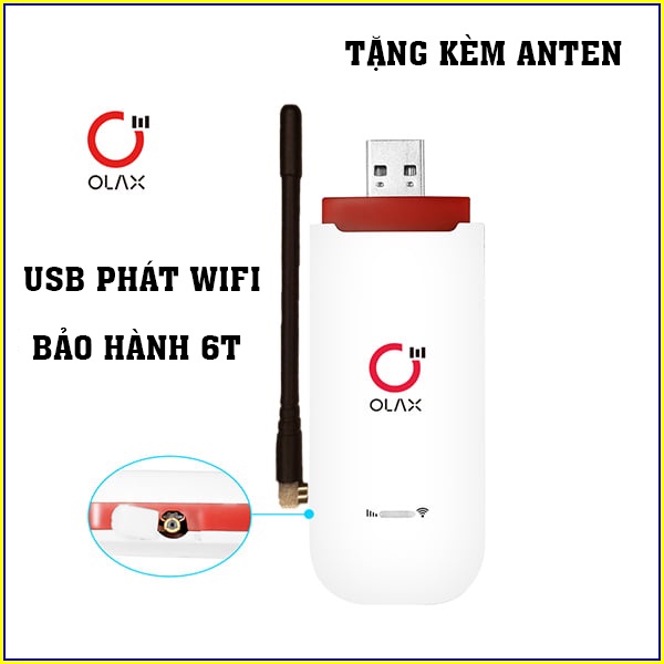 Bộ Phát Wifi USB Sim 4G Olax U90 Nhỏ Gọn - Tốc độ 150Mbps, Kết Nối 10 Thiết Bị - Bảo Hành 6 ...