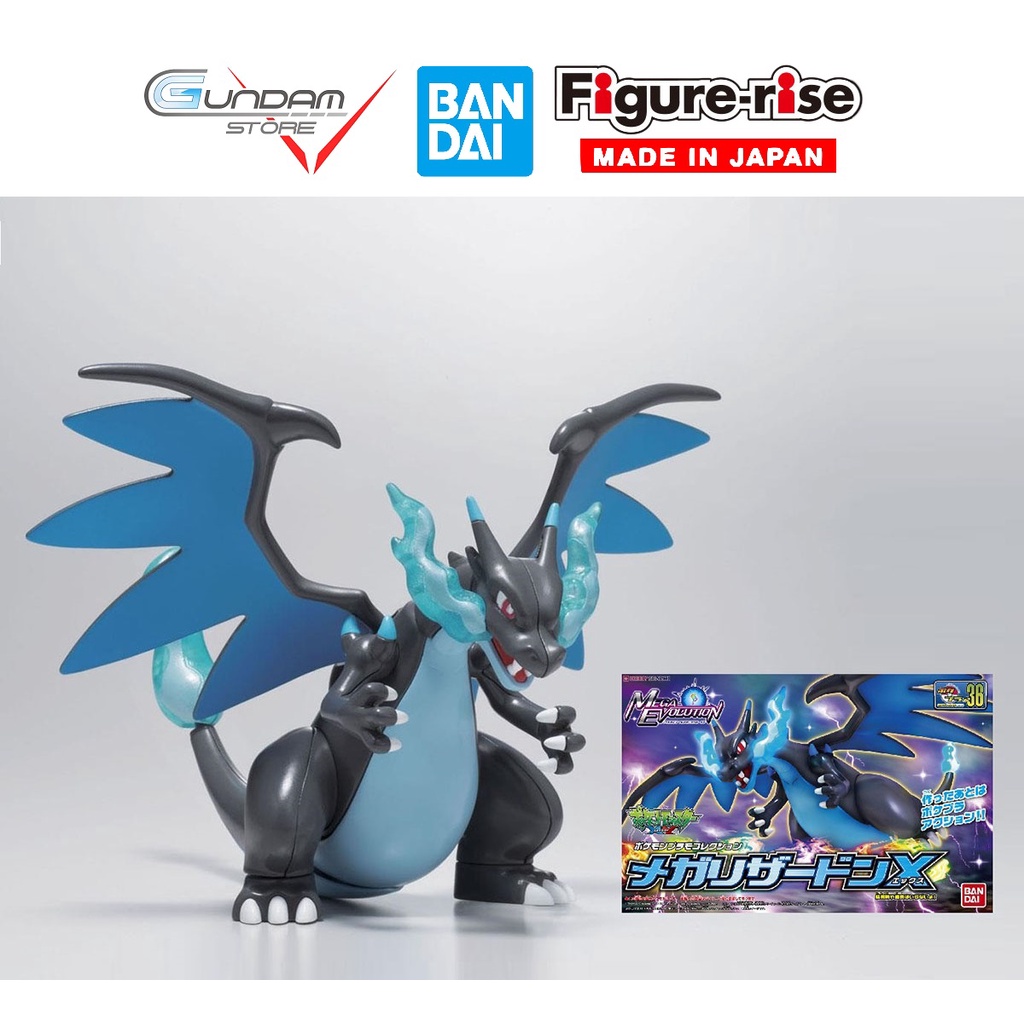 Mô Hình Pokemon Mega Lizardon X 36 Pokepla Bandai Figure Rise Standard ...