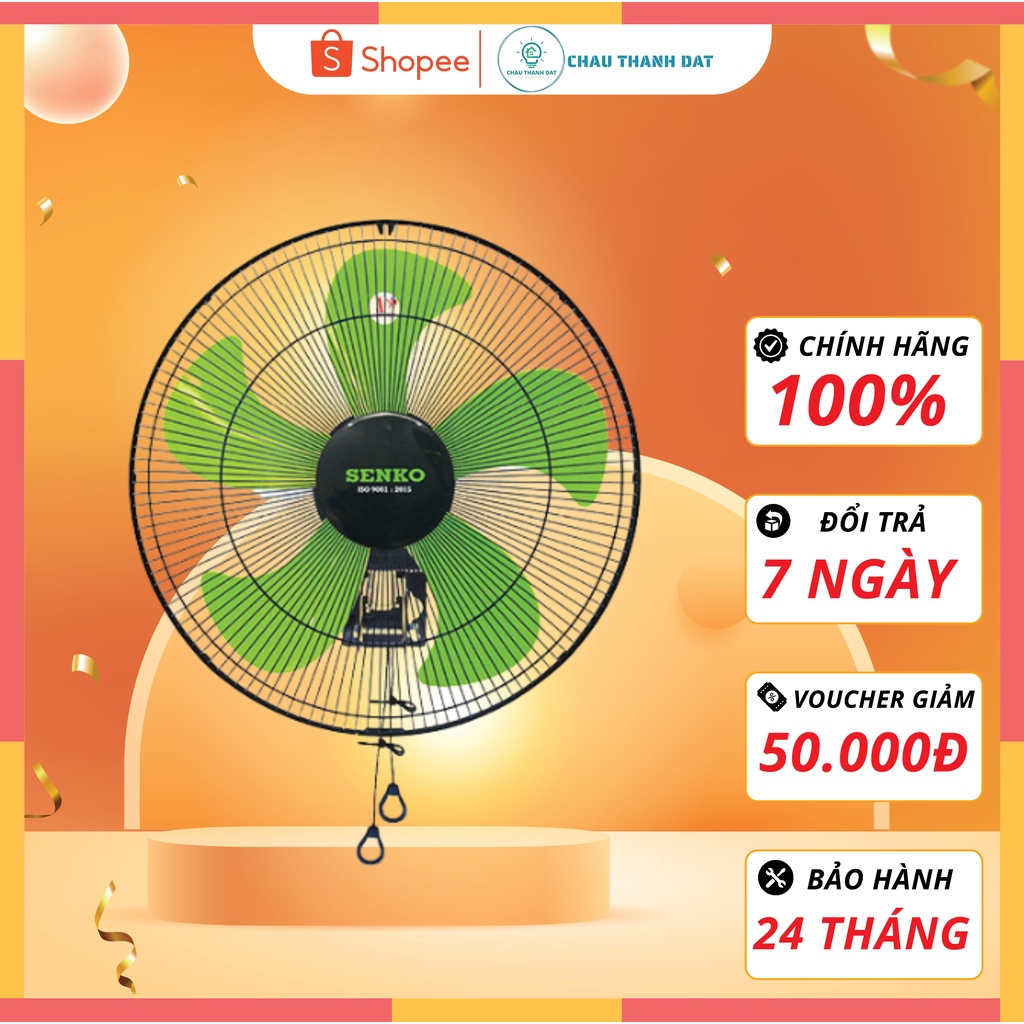 Quạt Treo Tường SENKO TC1886, Tốc Độ Mạnh, Công Suất Lớn, Động Cơ Lõi ...