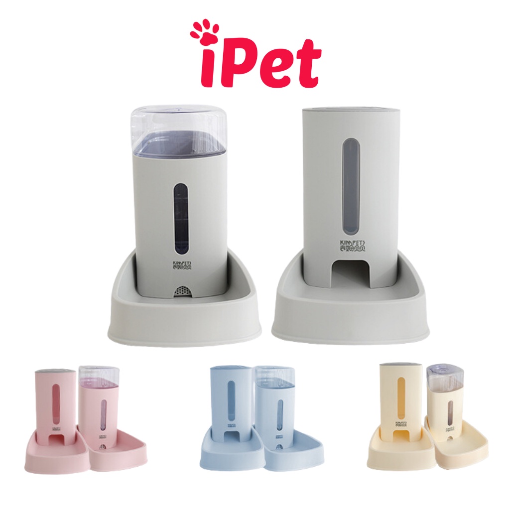 Khay Ăn Khay Uống Nước Tự Động Cho Thú Cưng Chó Mèo - iPet Shop | Shopee Việt Nam