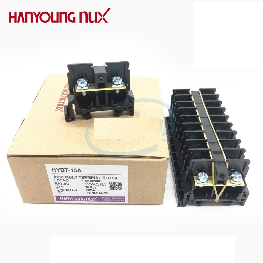Domino tép 15A cầu đấu HYBT-15A Hanyoung | Shopee Việt Nam