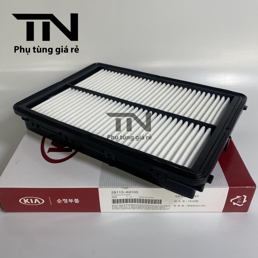 Lọc gió động cơ (máy x.ăng) xe Kia Sedona(2014-2020), Hyundai Santafe ...