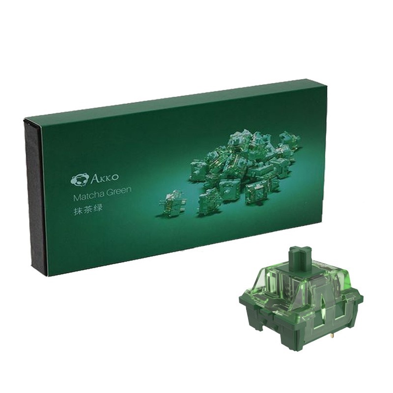 Switch AKKO Matcha Green 3 pin dùng cho bàn phím cơ hotswap | Shopee ...
