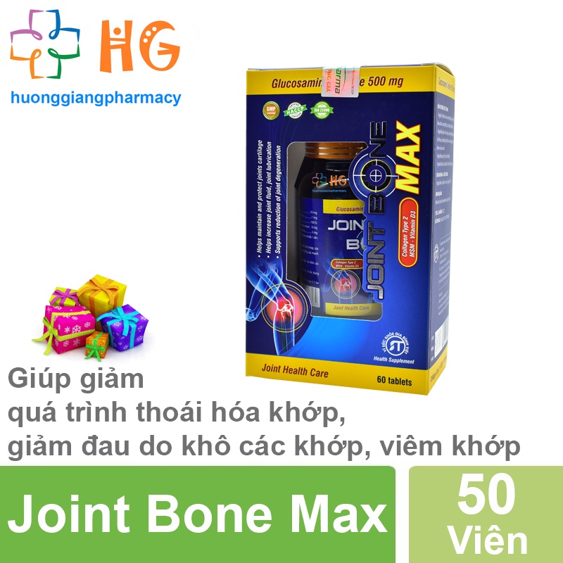 Joint Bone Max Giúp giảm quá trình thoái hóa khớp Giảm đau do khô các ...