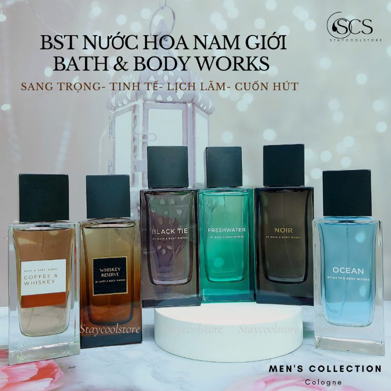 [Bill Mỹ] Nước hoa nam cologne Bath& Body Works 100ml | Shopee Việt Nam