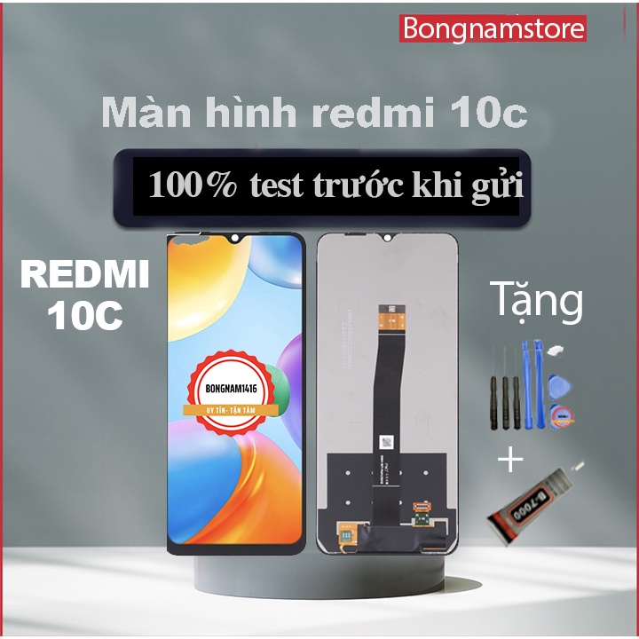 Màn Hình Xiaomi Redmi 10c / Poco C40 / Poco C50 tặng kèm bộ sửa và keo ...