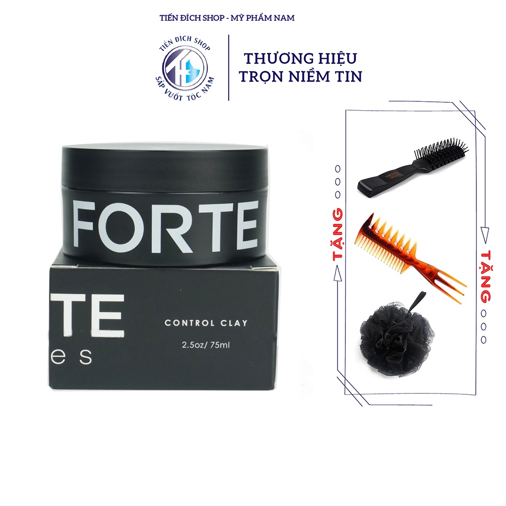 Sáp vuốt tóc Forte Series Control Clay – 2.5 Oz | Creamy Application ...