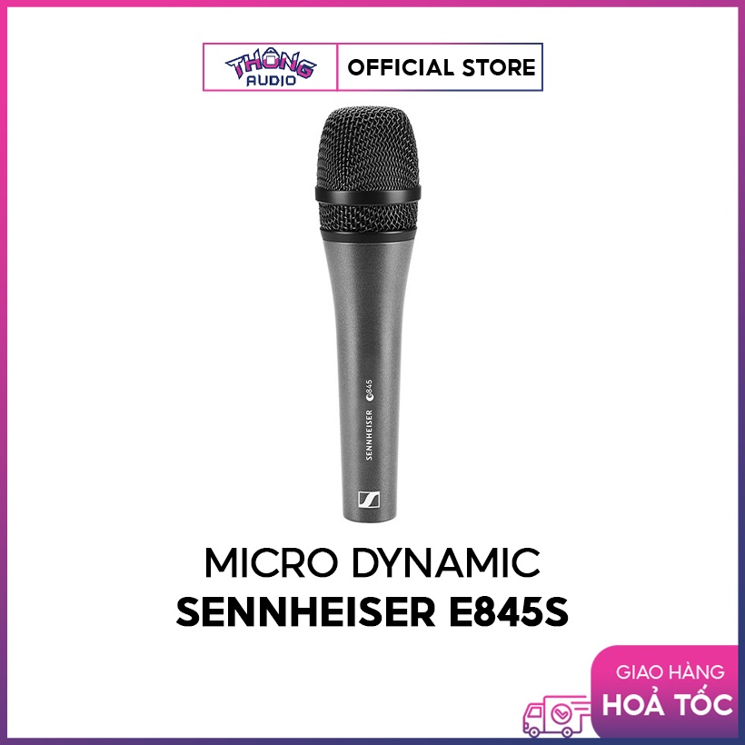 Micro Dynamic Sennheiser E845S - Hàng chính hãng, xuất xứ Đức - Bảo hành 1 năm tặng kèm bọc ...