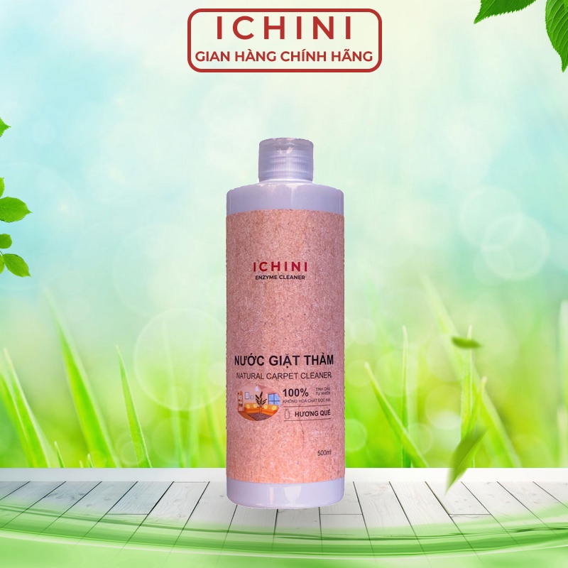 Nước giặt thảm, sofa hữu cơ ICHINI diệt khuẩn, khử mùi hôi dung tích ...