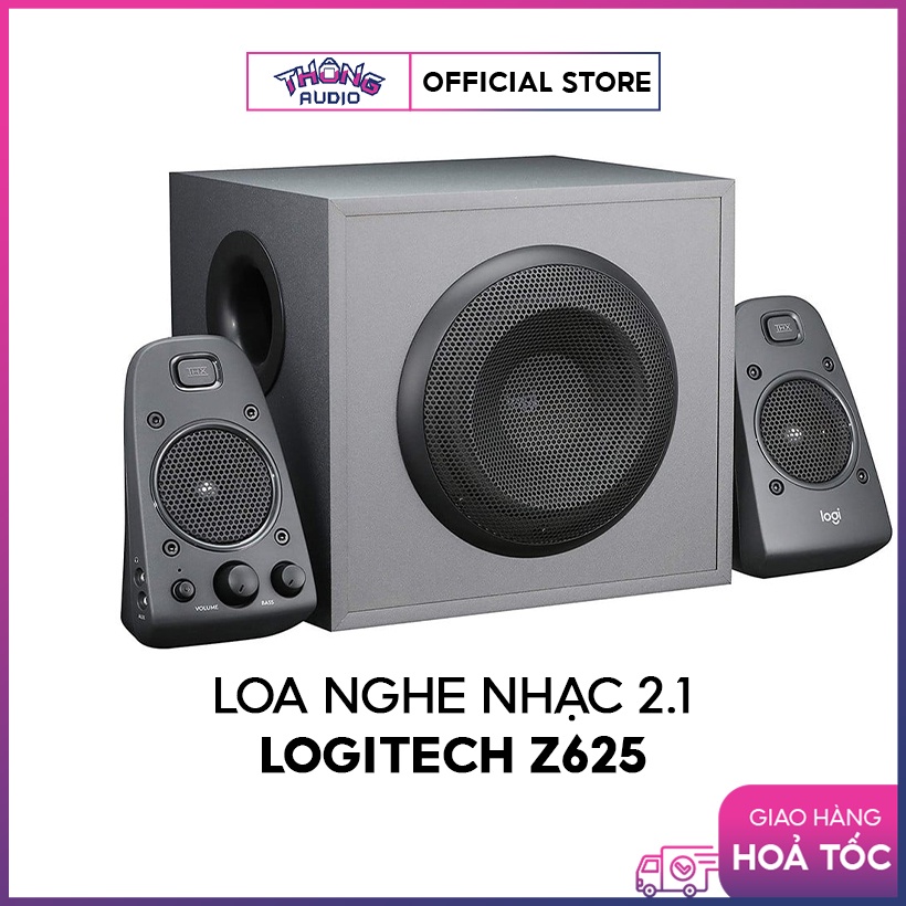 Loa nghe nhạc 2.1 Logitech Z625 - công suất 400w, có cổng quang kết nối ...