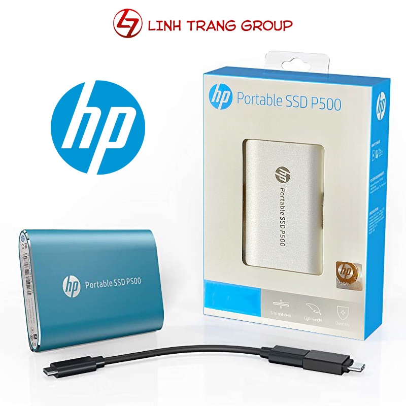 Ổ cứng di động HP Portable SSD P500 120GB 250GB 500GB 1TB - BH 3 năm ...
