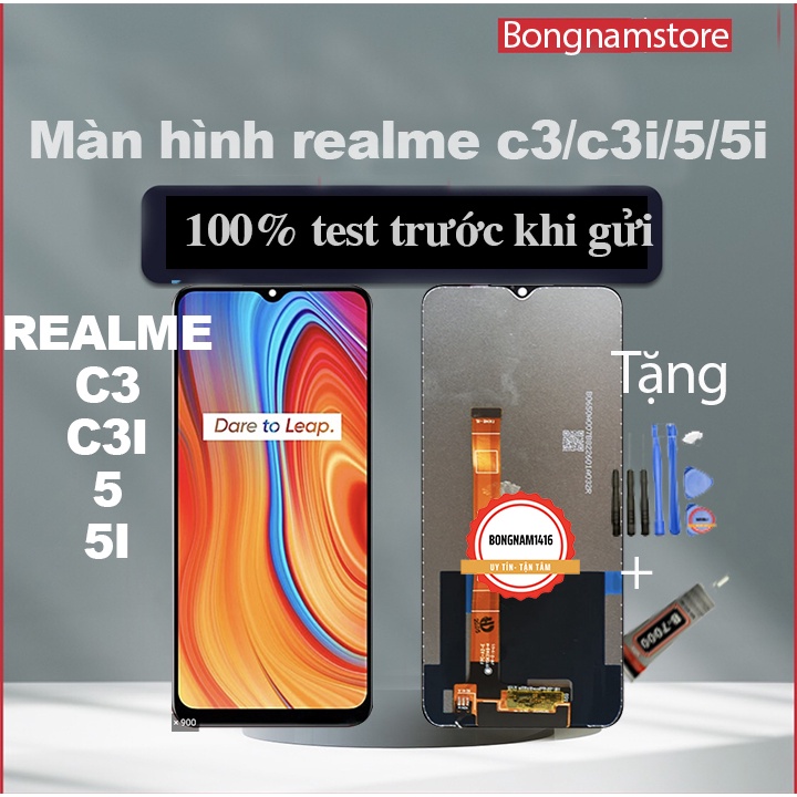 Màn Hình Thay Thế Cho Oppo Realme C3 / C3i / Realme 5 / 5i / 6i - Tặng ...