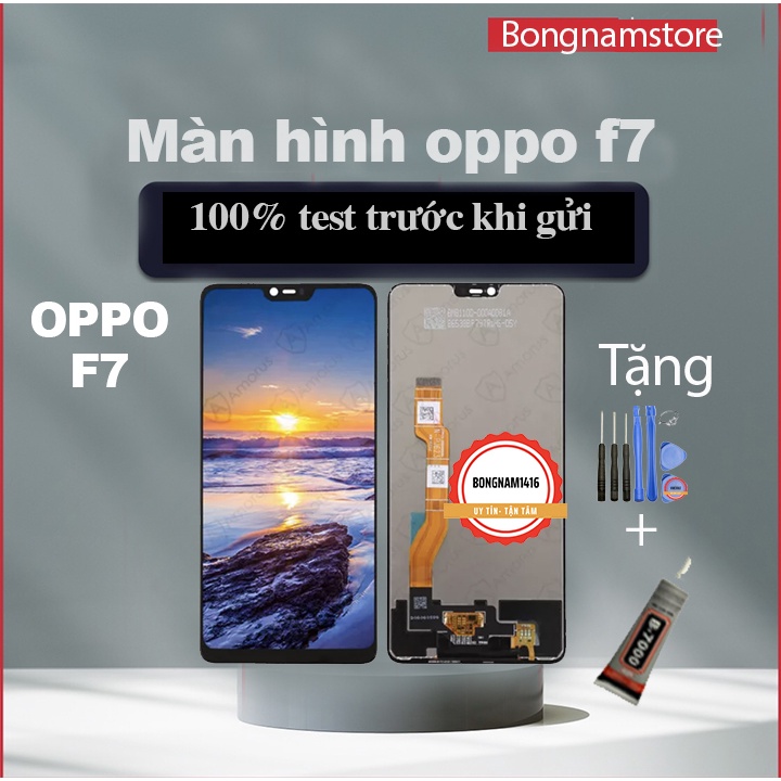 Màn hình Oppo F7 / Oppo A3 zin tặng kèm bộ sửa 8 trong 1 và keo dán ...