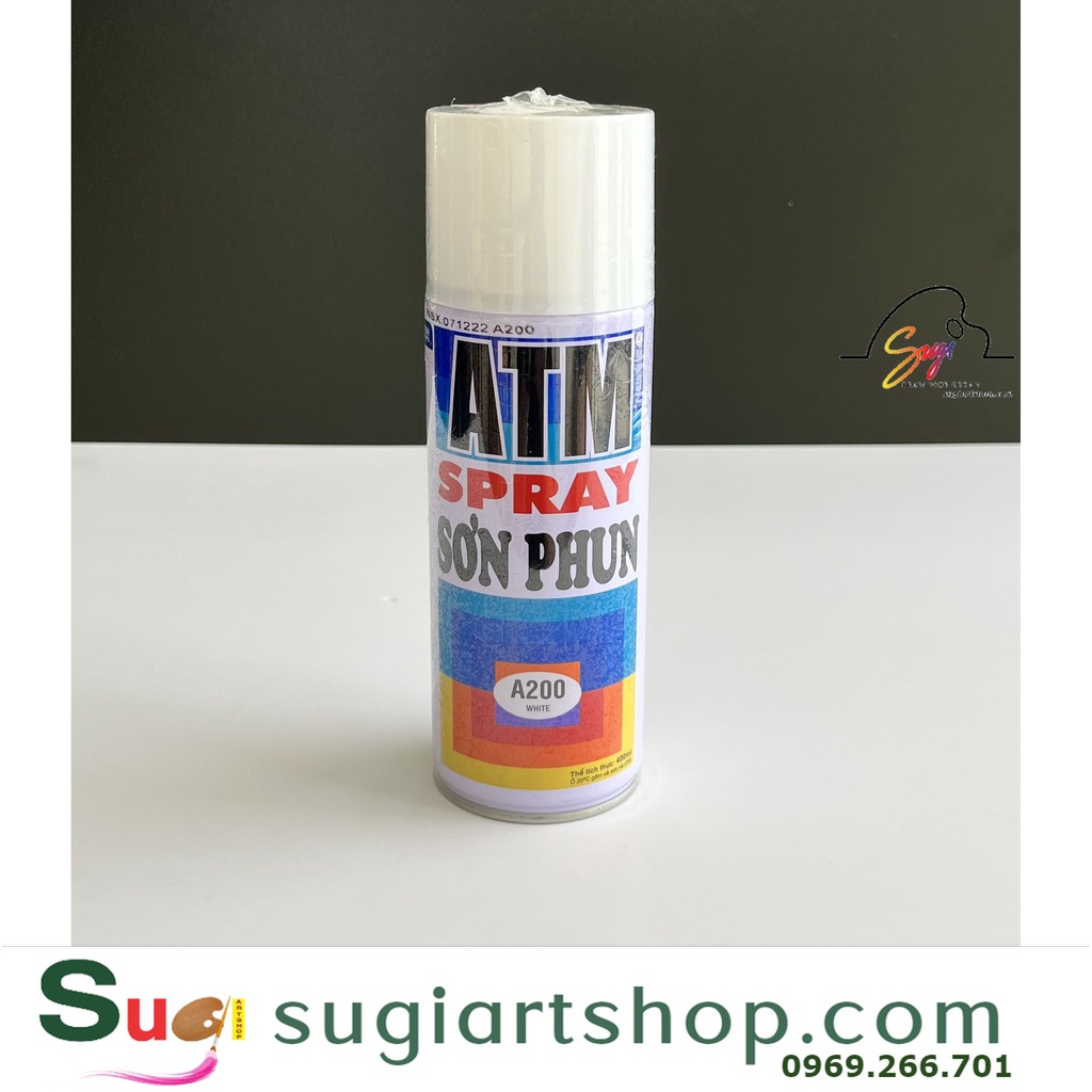 Sơn xịt ATM SPRAY 400ml các màu cơ bản - Sơn Xịt | Shopee Việt Nam