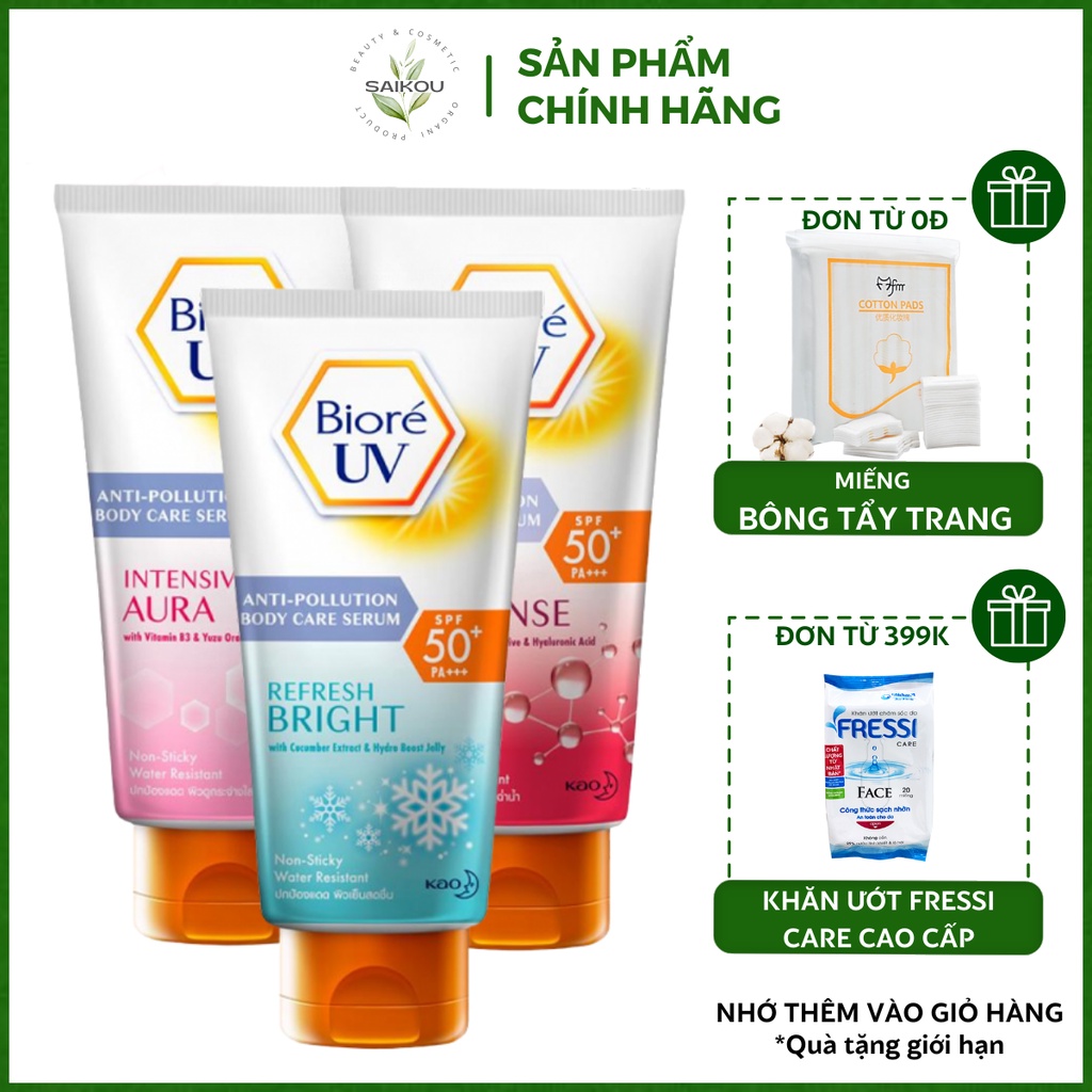 Serum Chống Nắng Body Biore SPF50+/PA+++ Sáng Mịn Mát Lạnh, Kem Chống ...