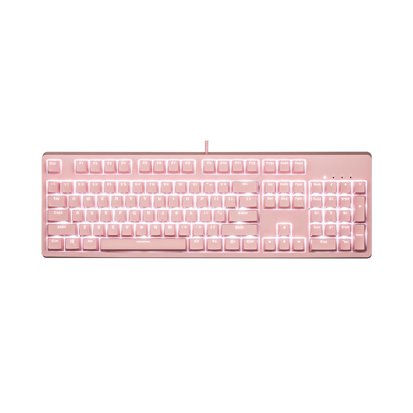 Bàn phím cơ Edra EK3104 pink Huano blue sw (usb/màu hồng/led trắng) - MBC | Shopee Việt Nam