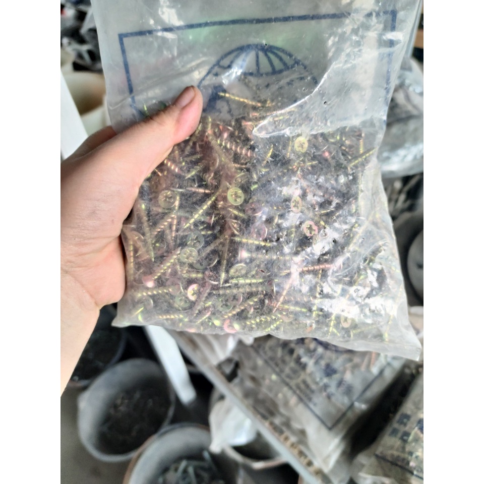 100g Vít gỗ vàng các cỡ 2p 3p 4p 5p | Shopee Việt Nam