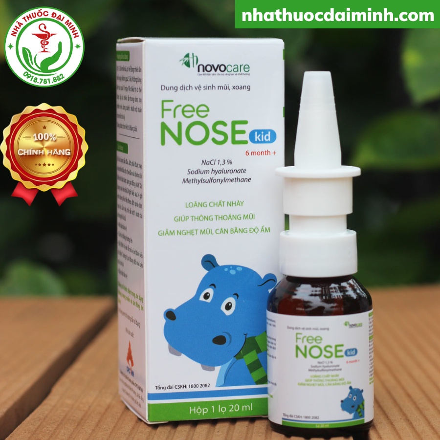 Xịt Mũi Free Nose Kid Lọ 20ml | Shopee Việt Nam