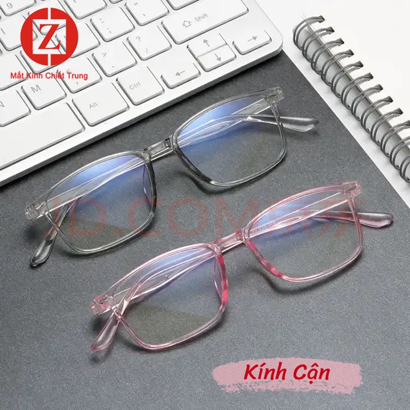 Kính cận hot nhất 2022, tròng TR90 đập không méo bẻ không vỡ, chống bức xạ ánh sáng xanh mã H806 ...