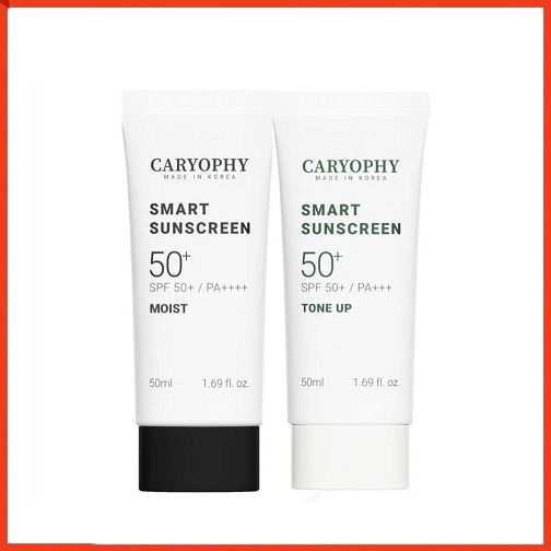 Kem chống nắng ngừa mụn Caryophy Smart Sunscreen Moist / Tone Up SPF50 ...