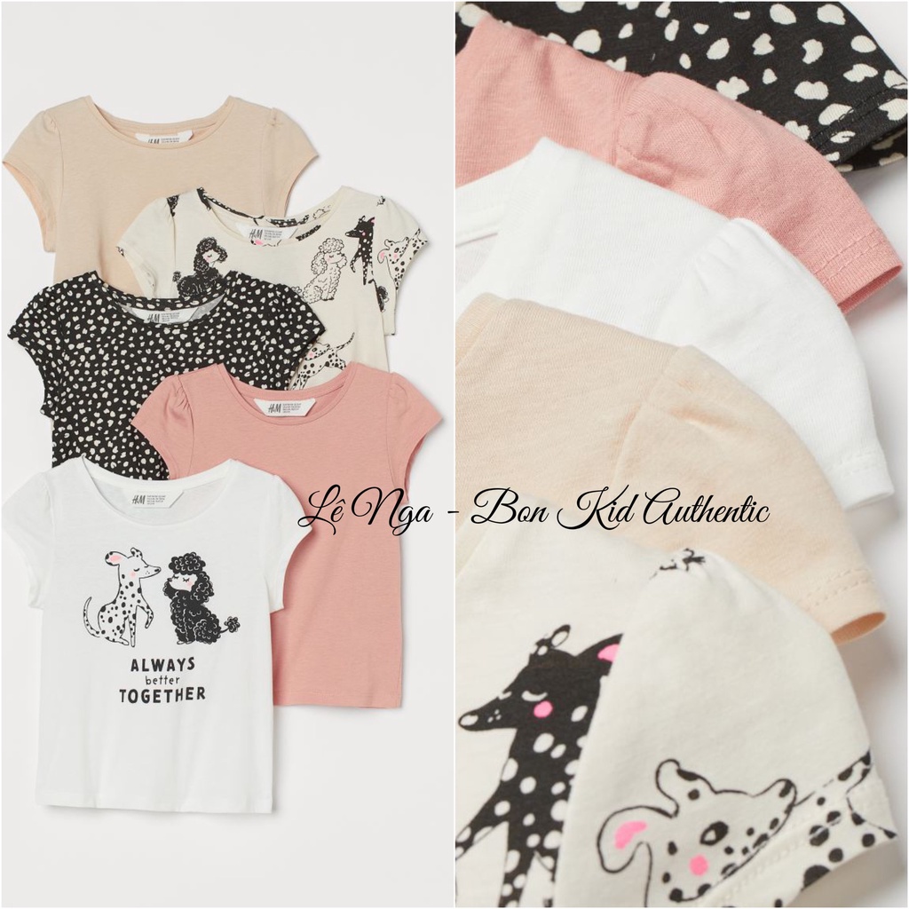 Set 5 áo kids girl HM ES chính hãng sz từ 2-4y, 4-6y, 6-8y, 8-10y | Shopee Việt Nam