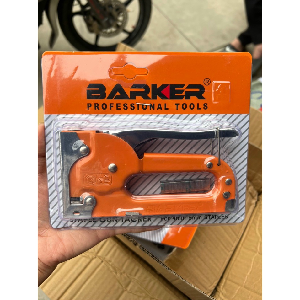 {Mua Súng Tặng 1 Hộp Ghim} Súng Bắn Ghim Cầm Tay Baker Chính Hãng - Kìm Bắn Ghim Lên Gỗ, Giấy ...
