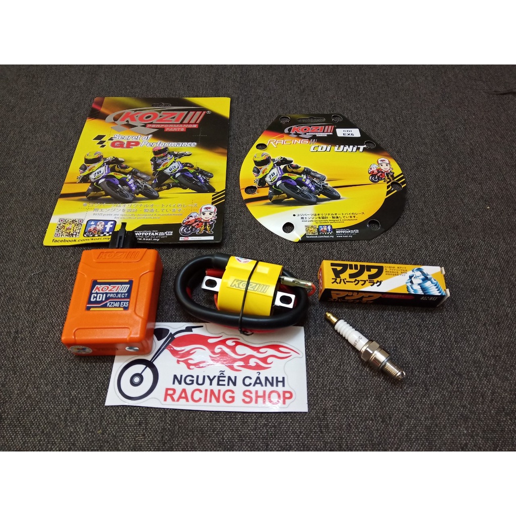 ic + mobin+bugi 3 chấu kozi gắn xe wave, dream ,future=3 món hàng chình hãng | Shopee Việt Nam
