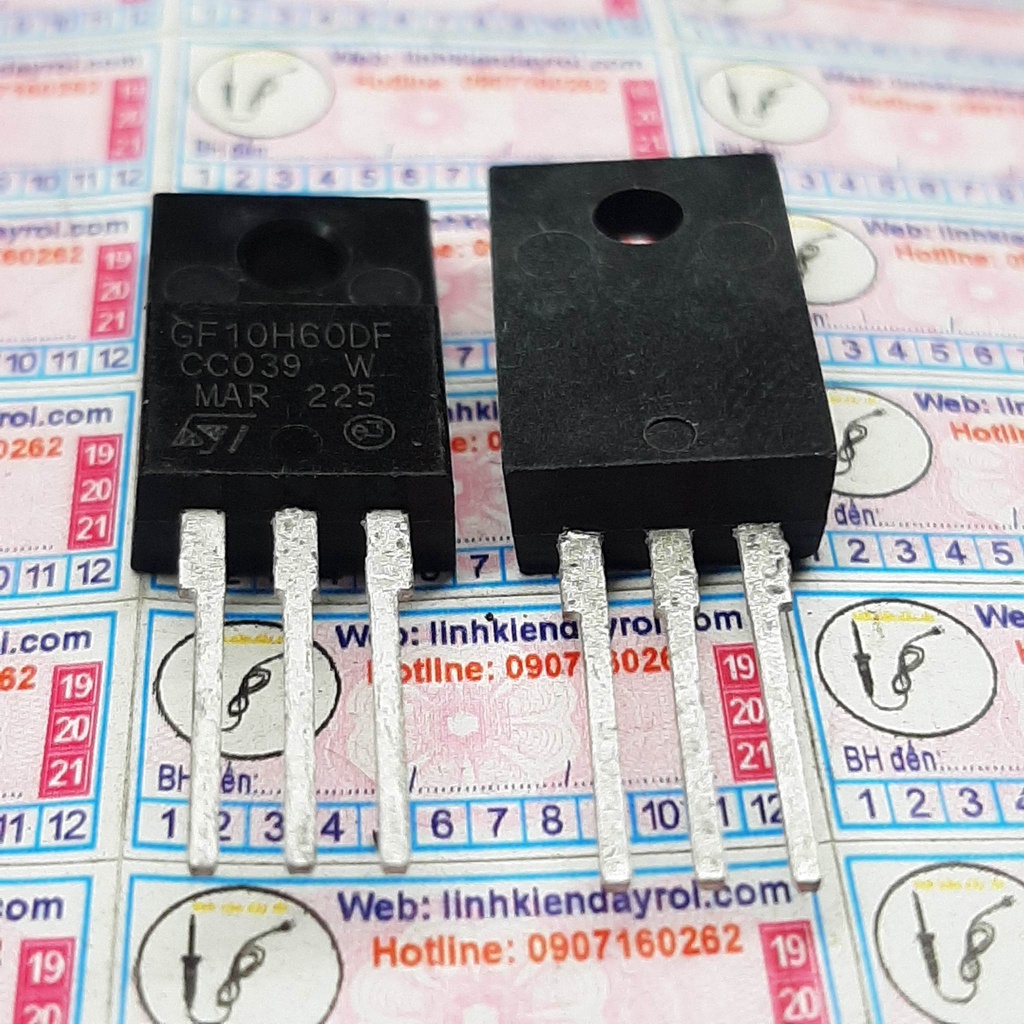 STGF10H60DF GF10H60DF IGBT 600V 10A TO-220F | Shopee Việt Nam