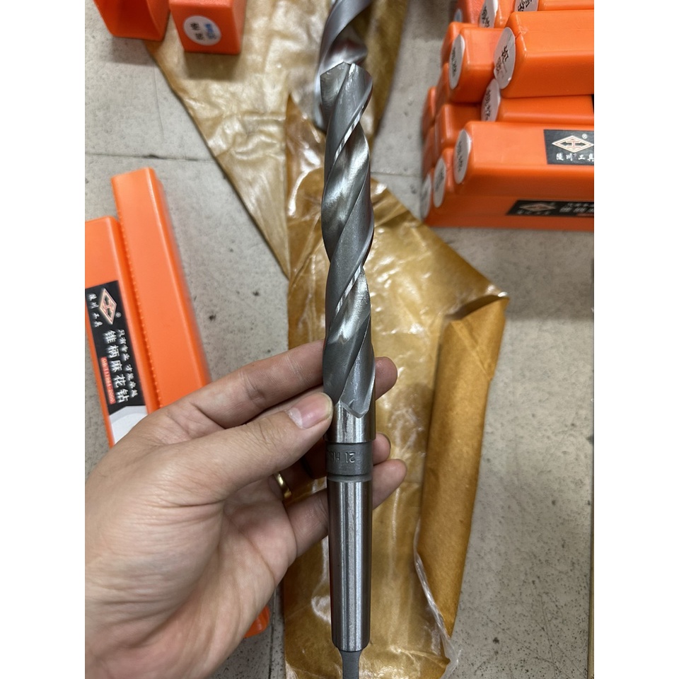 Mũi khoan chuôi côn thép trắng từ phi 12mm-30mm | Shopee Việt Nam