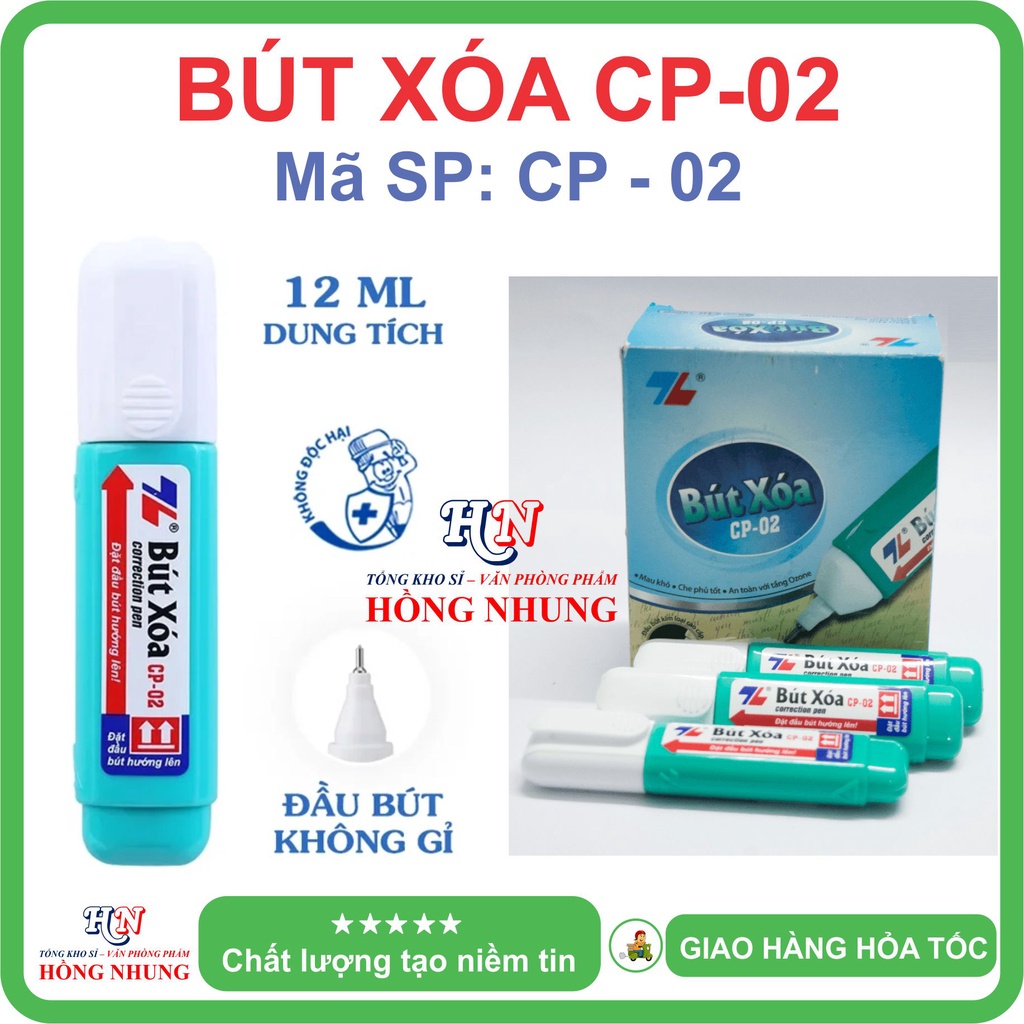 [SALE] Bút xóa nước Thiên Long CP-02, An Toàn, Không Độc Hại, Kiểu Dáng ...