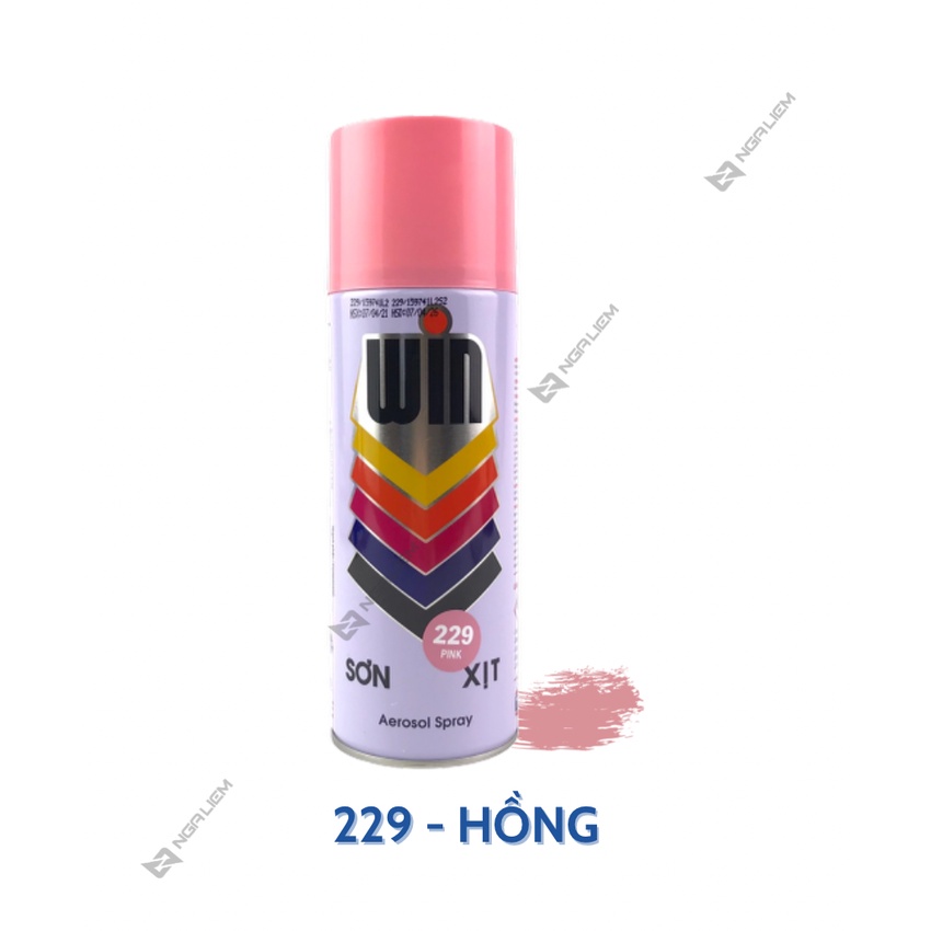 Sơn xịt WIN Spray Đủ Màu (400ml) [Hàng chính hãng nhà sản xuất ...