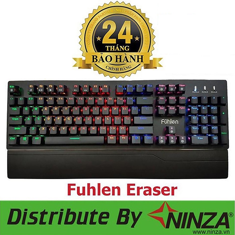 Bàn Phím Cơ Fuhlen Eraser Chính Hãng Chuyên Game | Shopee Việt Nam