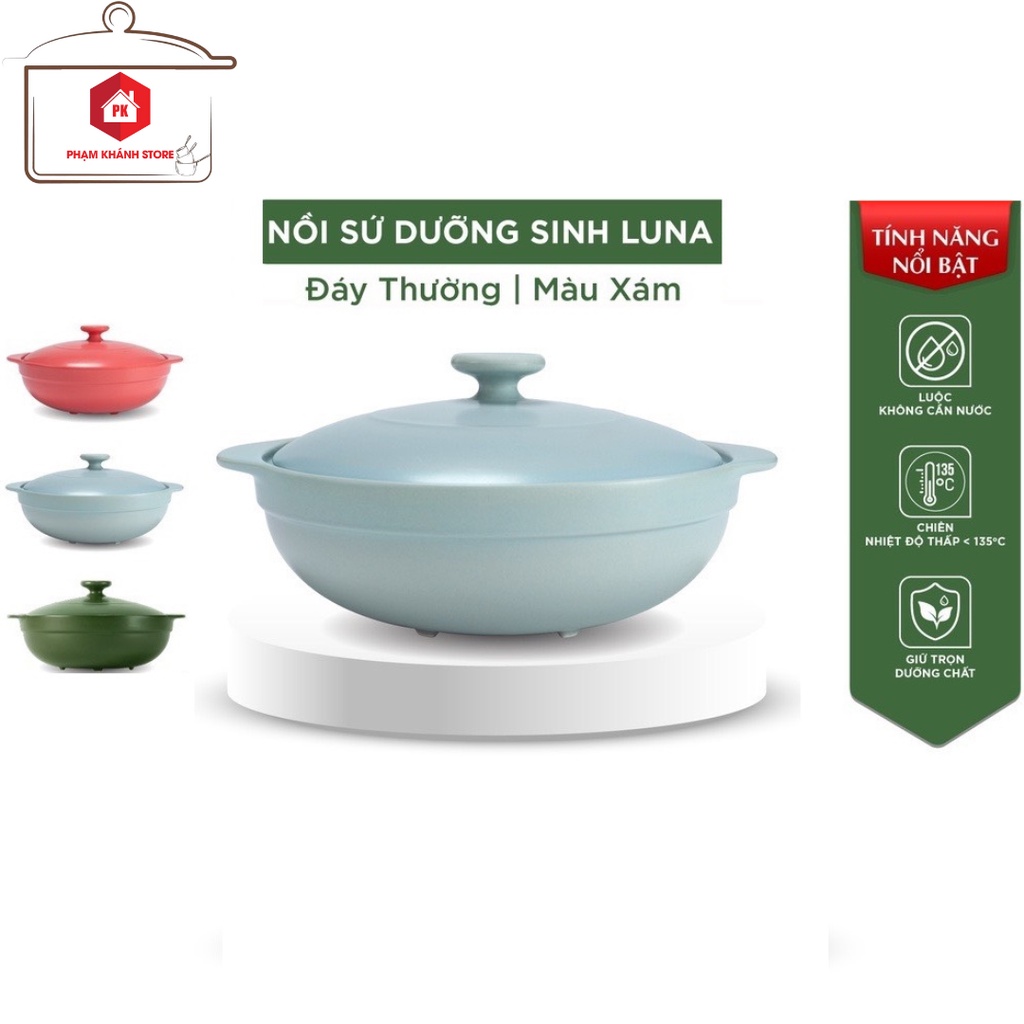 Nồi Sứ Dưỡng Sinh Minh Long Healthy Cook Luna | Shopee Việt Nam