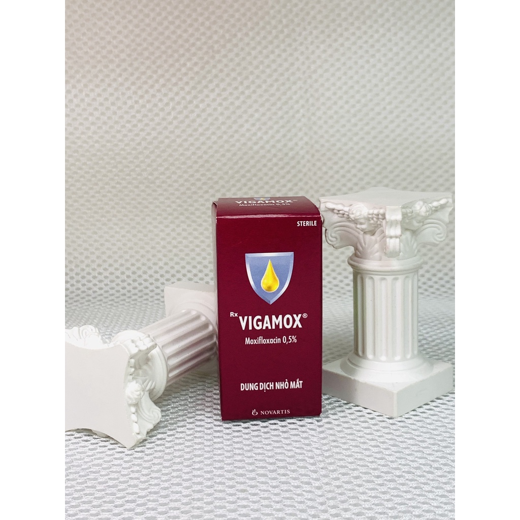 {HÀNG CÔNG TY} DUNG DỊCH NHỎ MẮT VIGAMOX MOXIFLOXACIN 0.5% CHAI 5ML ...
